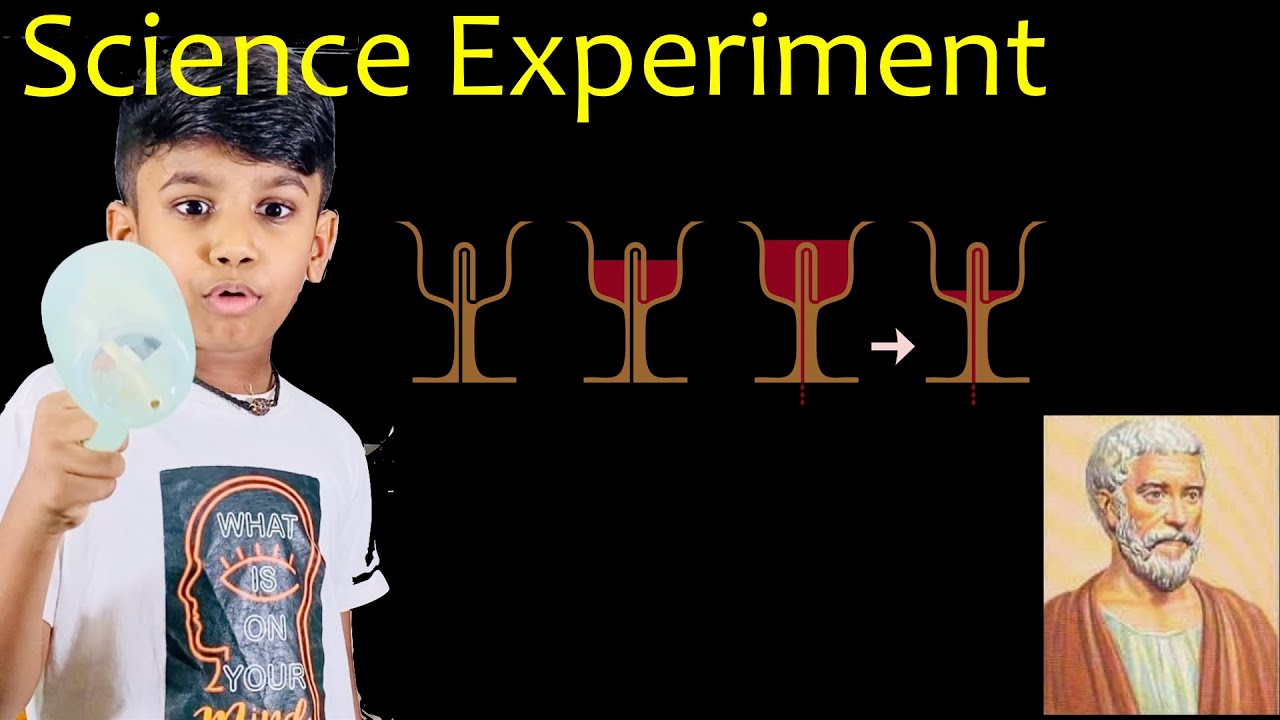 Pythagoras cup | Greedy Cup | Science Experiments for kids - YouTube