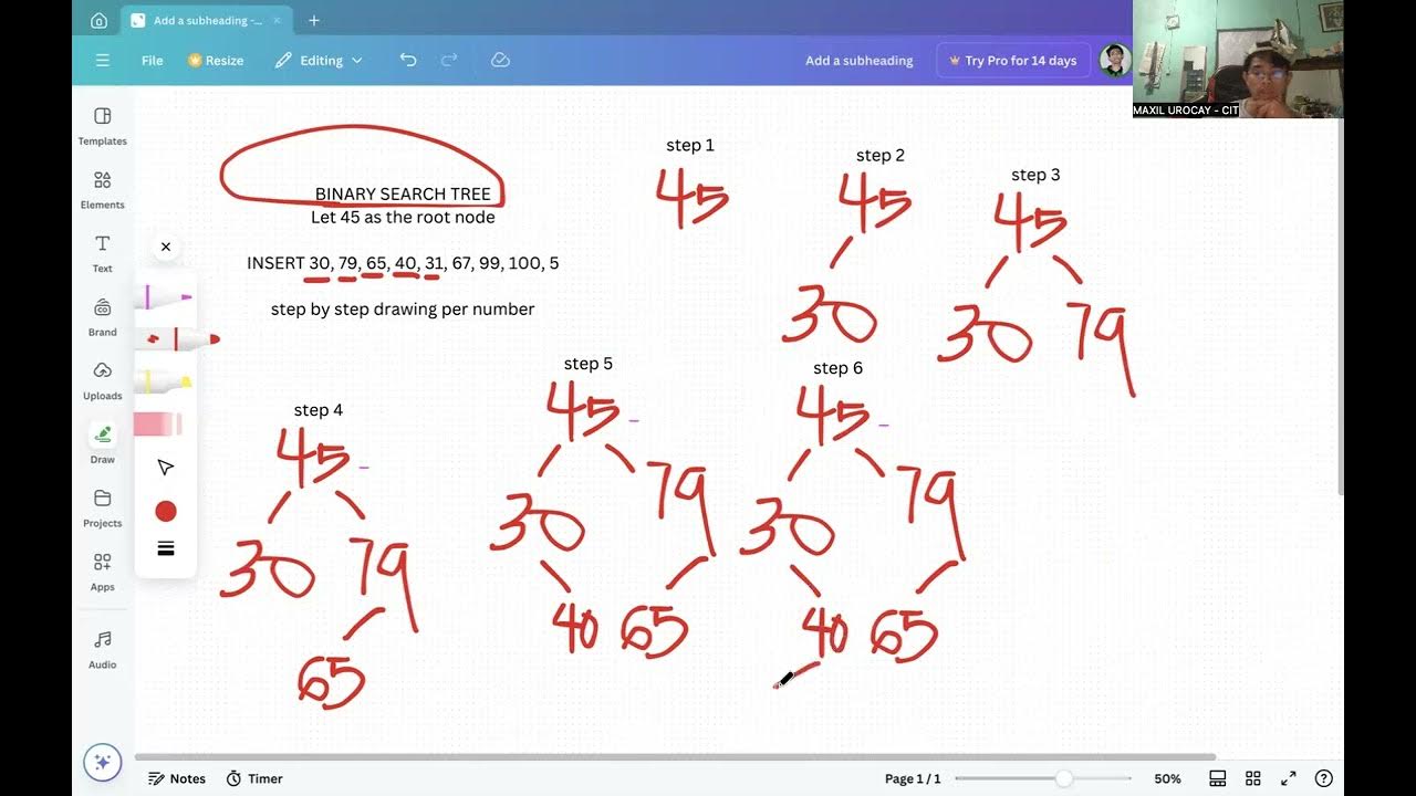 BINARY SEARCH TREE - YouTube