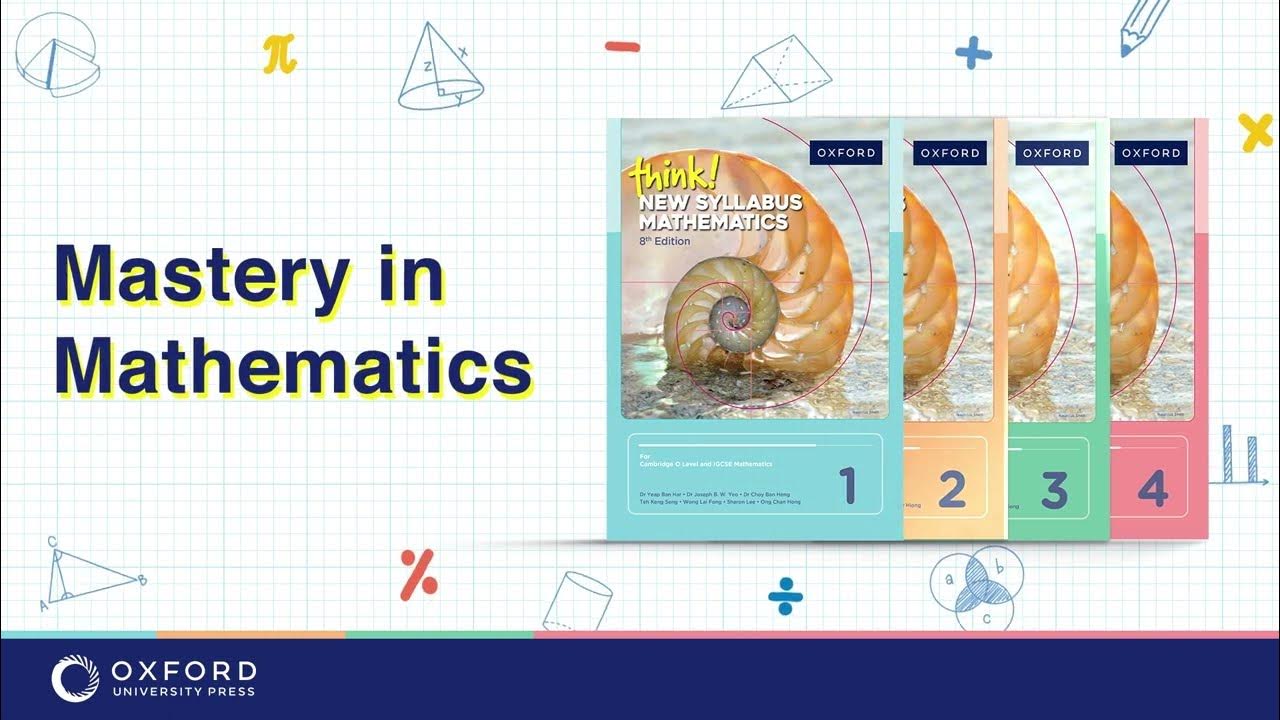Mastering Cambridge O level and IGCSE Maths Exams: Think! New Syllabus Mathematics 8th Edition ...