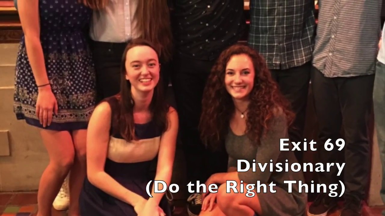 Divisionary (Do the Right Thing) Acapella (Fall 2016) - YouTube