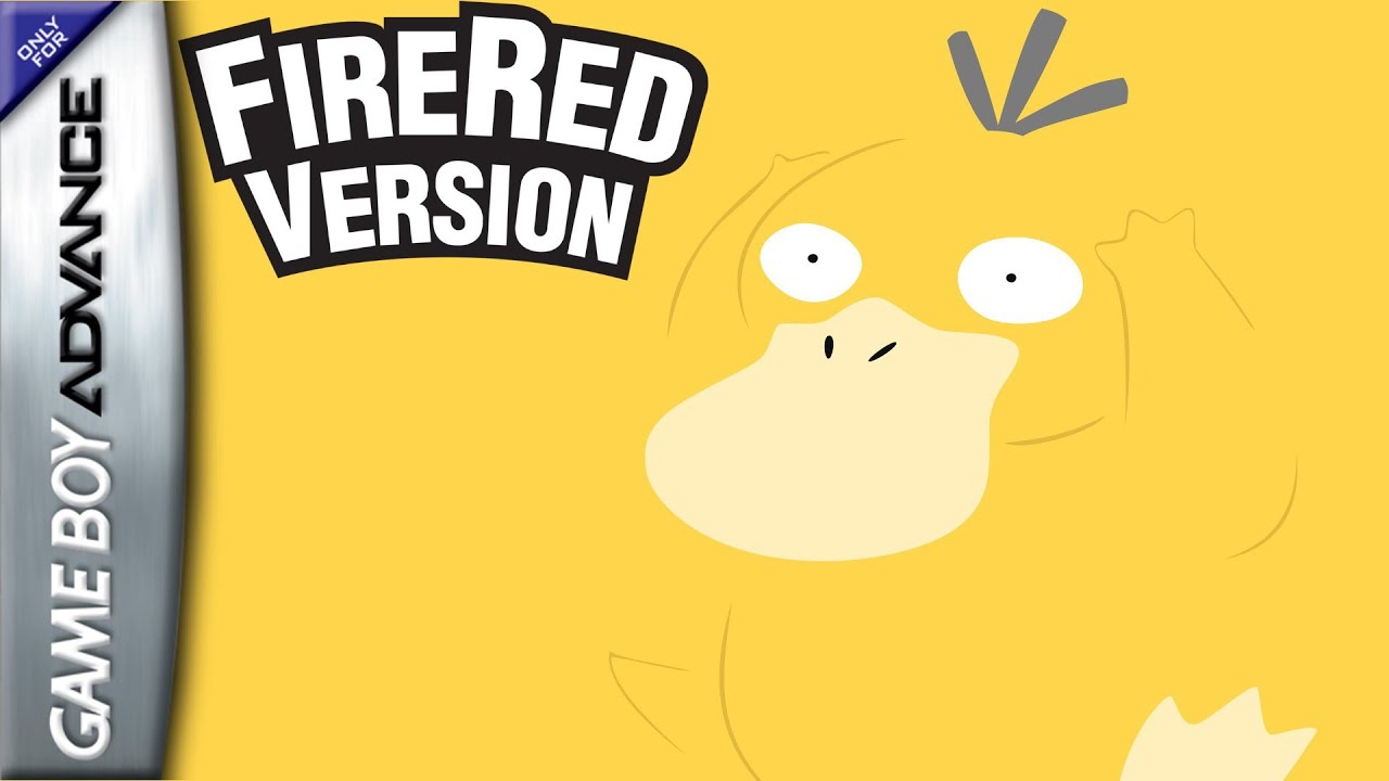 Psyduck ducks every attack from the Elite four | Pokemon Firered solo ...