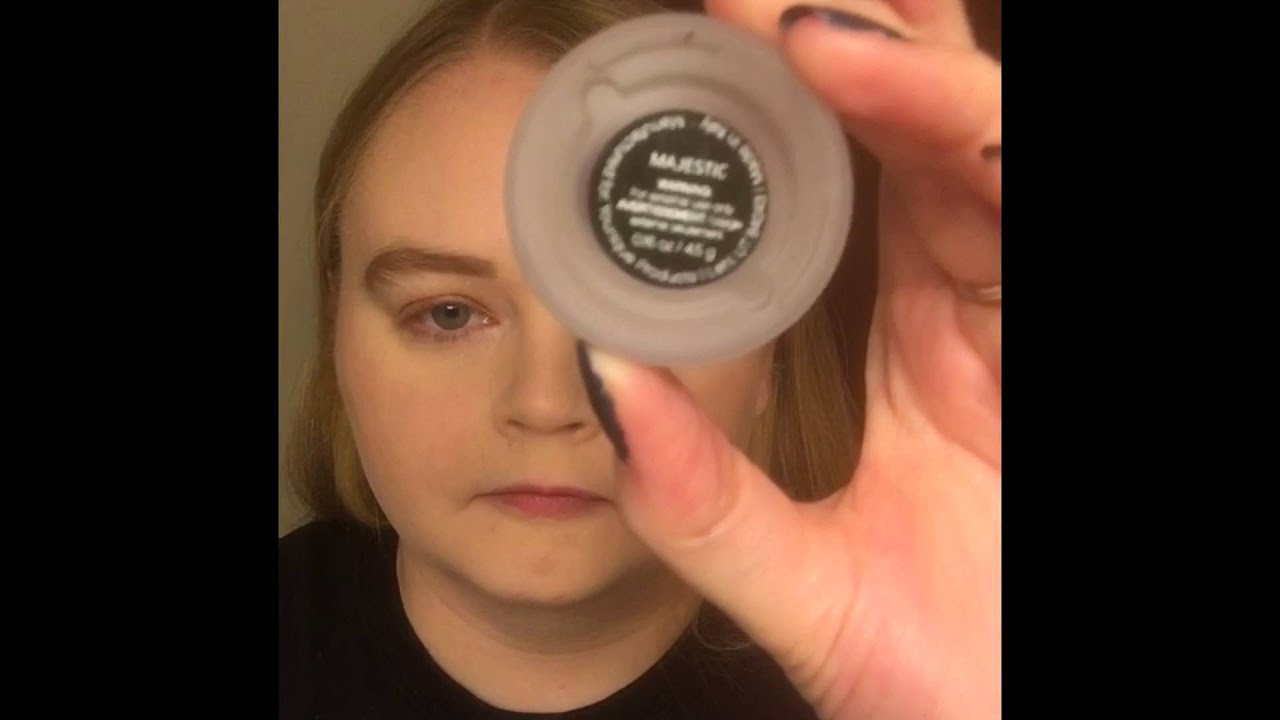 Lush eye look using Splurge Cream Shadow - YouTube