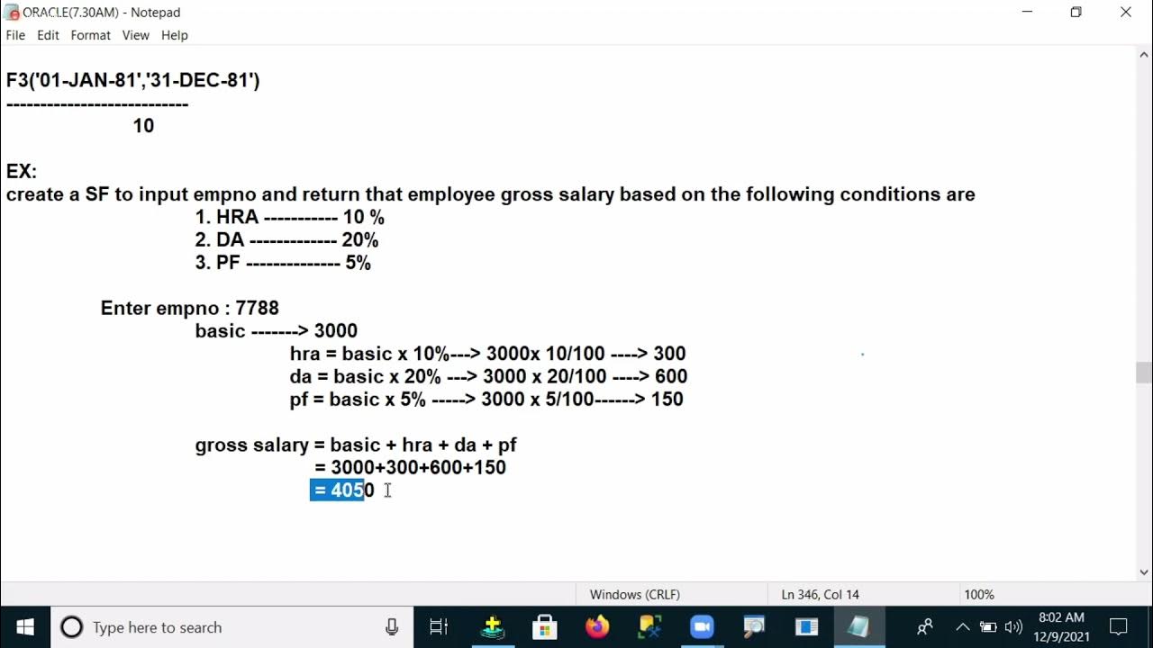 #84 - ORACLE - PLSQL - FUNCTIONS (PART 2) & PACKAGE (PART 1) - 84 - YouTube