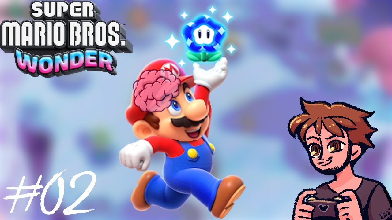 LE CERVEAU A RUDE ÉPREUVE | Super Mario Bros. Wonder (#2) - YouTube