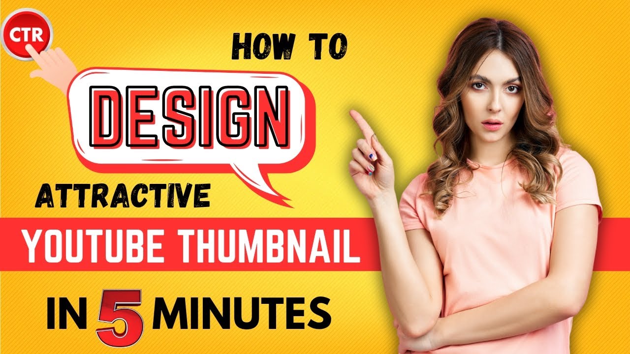 How To Design YouTube Thumbnail In Canva | Thumbnail Tutorial | Live ...