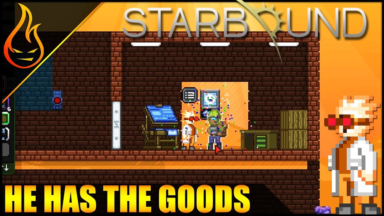 Starbound Gun Dealer Tenant Mod Spotlight - YouTube
