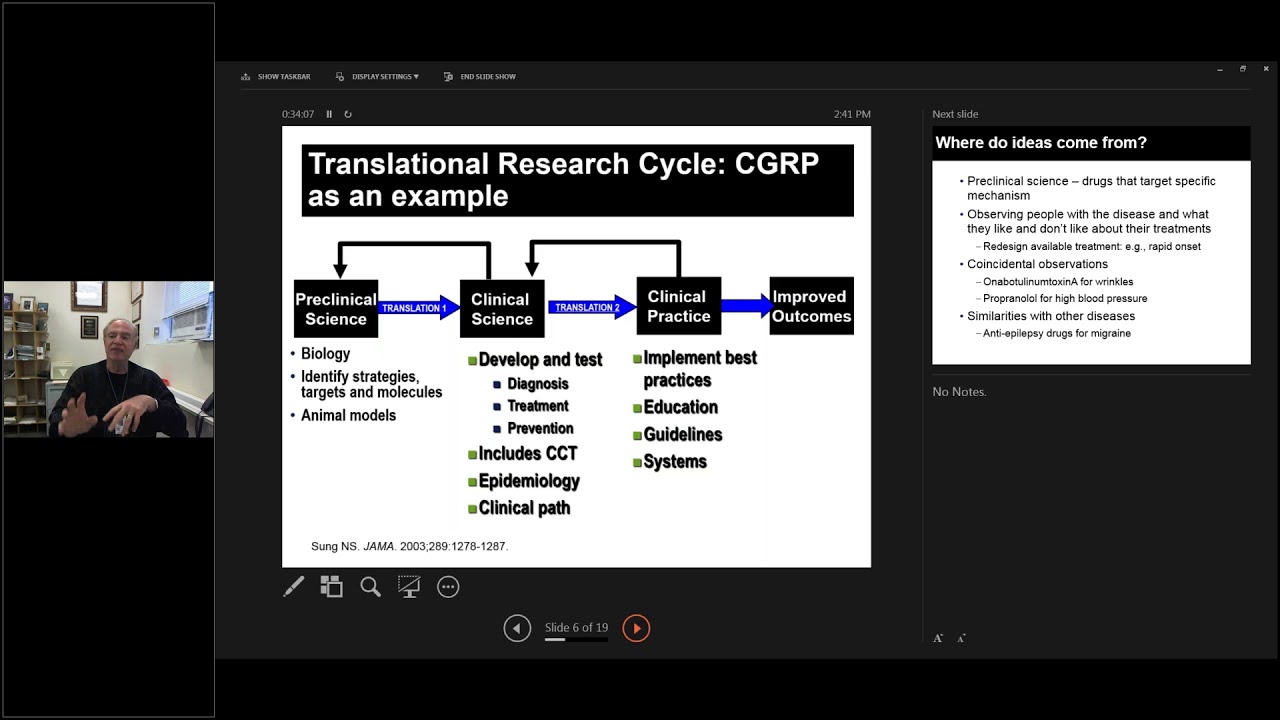 Migraine and Clinical Trials by Dr. Richard Lipton - YouTube