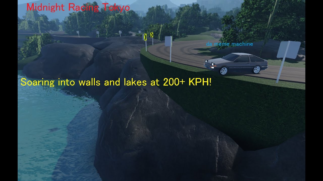 Midnight Racing Toyko: Flying into walls and lakes at 200+ KPH! - YouTube