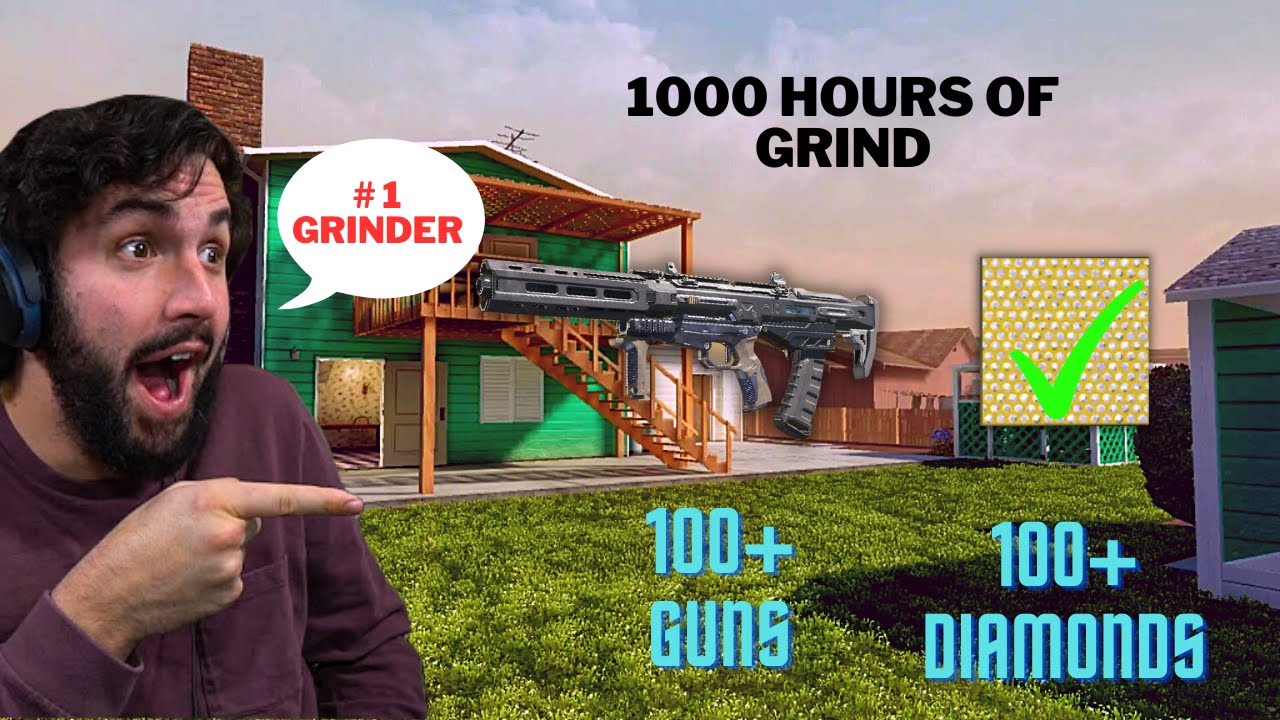 @BobbyPlays said i am grinder so i showed what 1000 hrs of grind look ...