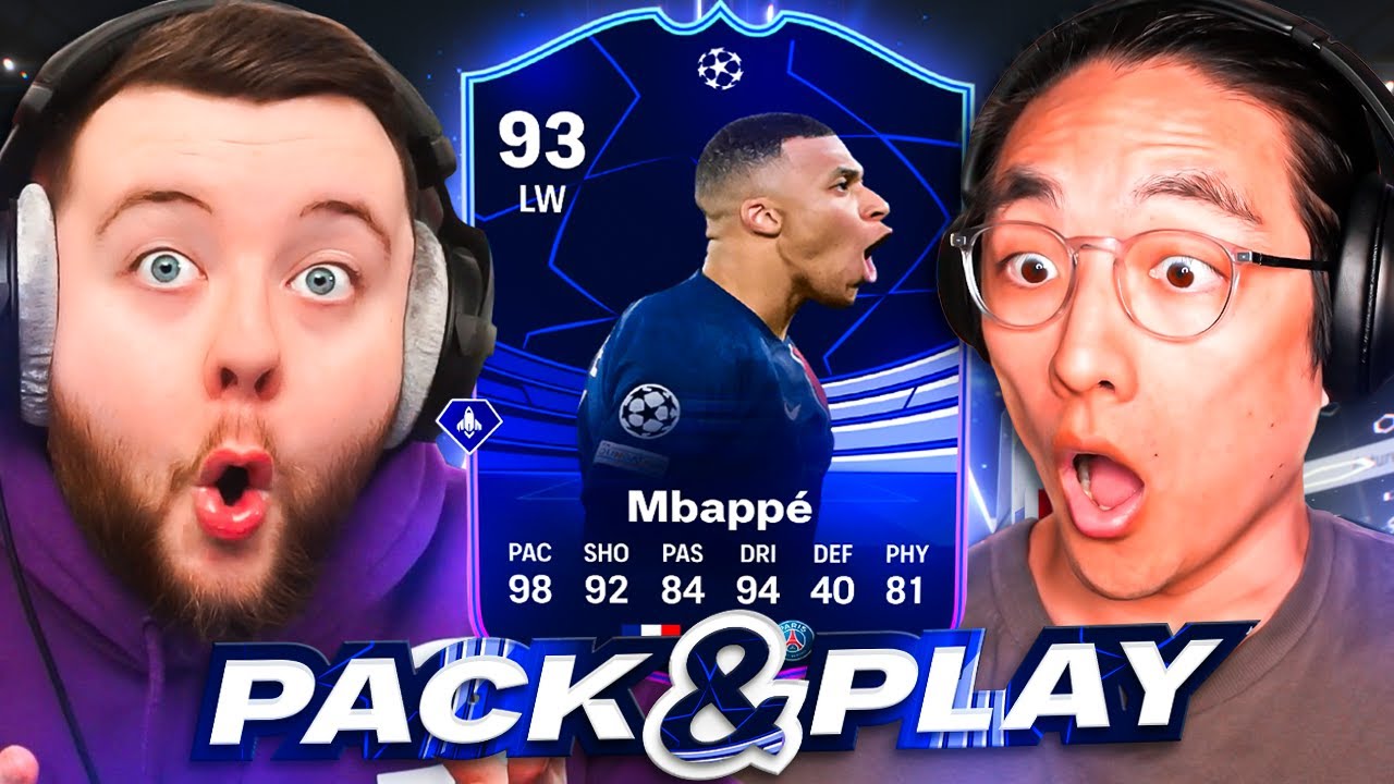 I PACKED 93 MBAPPE! Pack & Play! - YouTube