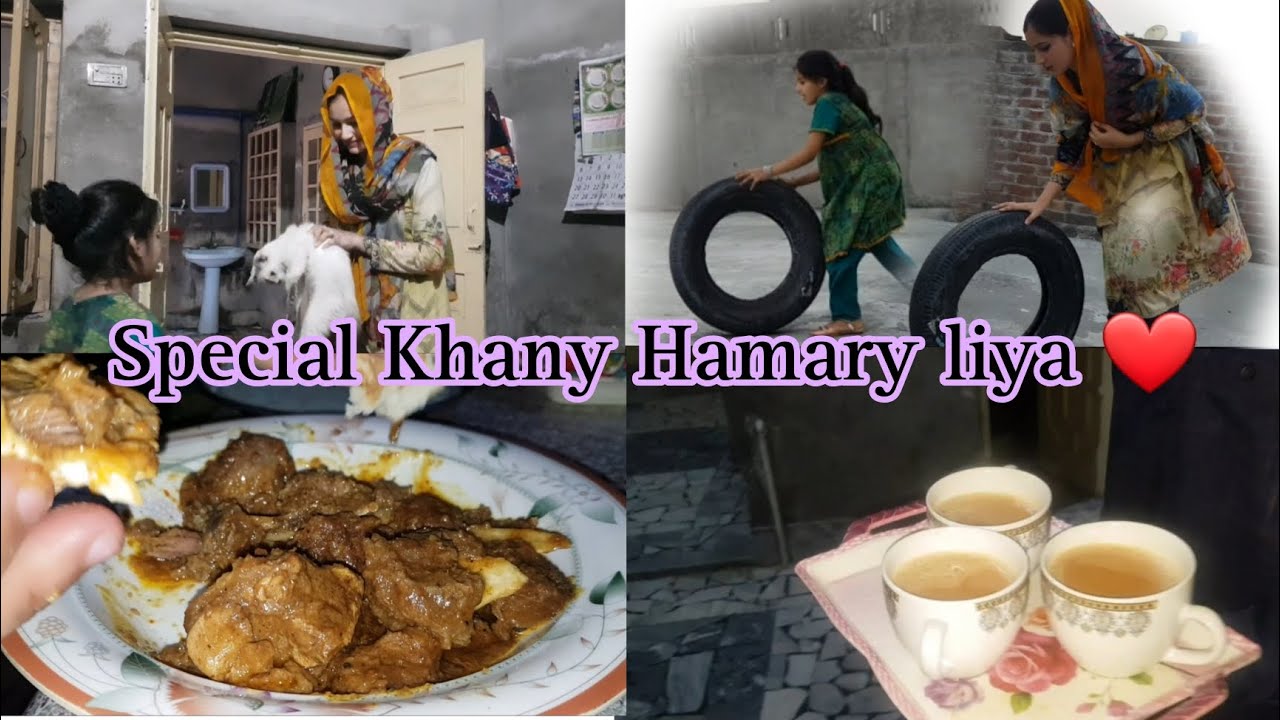 Jaweria Cat Sy Dar Gai 😂|| Special Khana Banaya 😍|| Bachpan Ka khail 🙂 ...