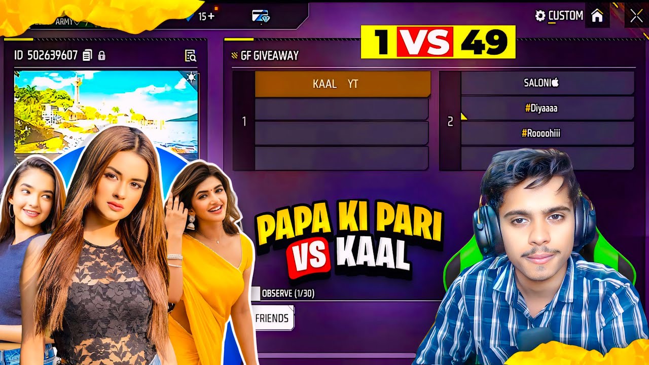 Cute Girl Propose Me Inform Of My Gf Gone Wrong ️🥰 - Greena Free Fire ...