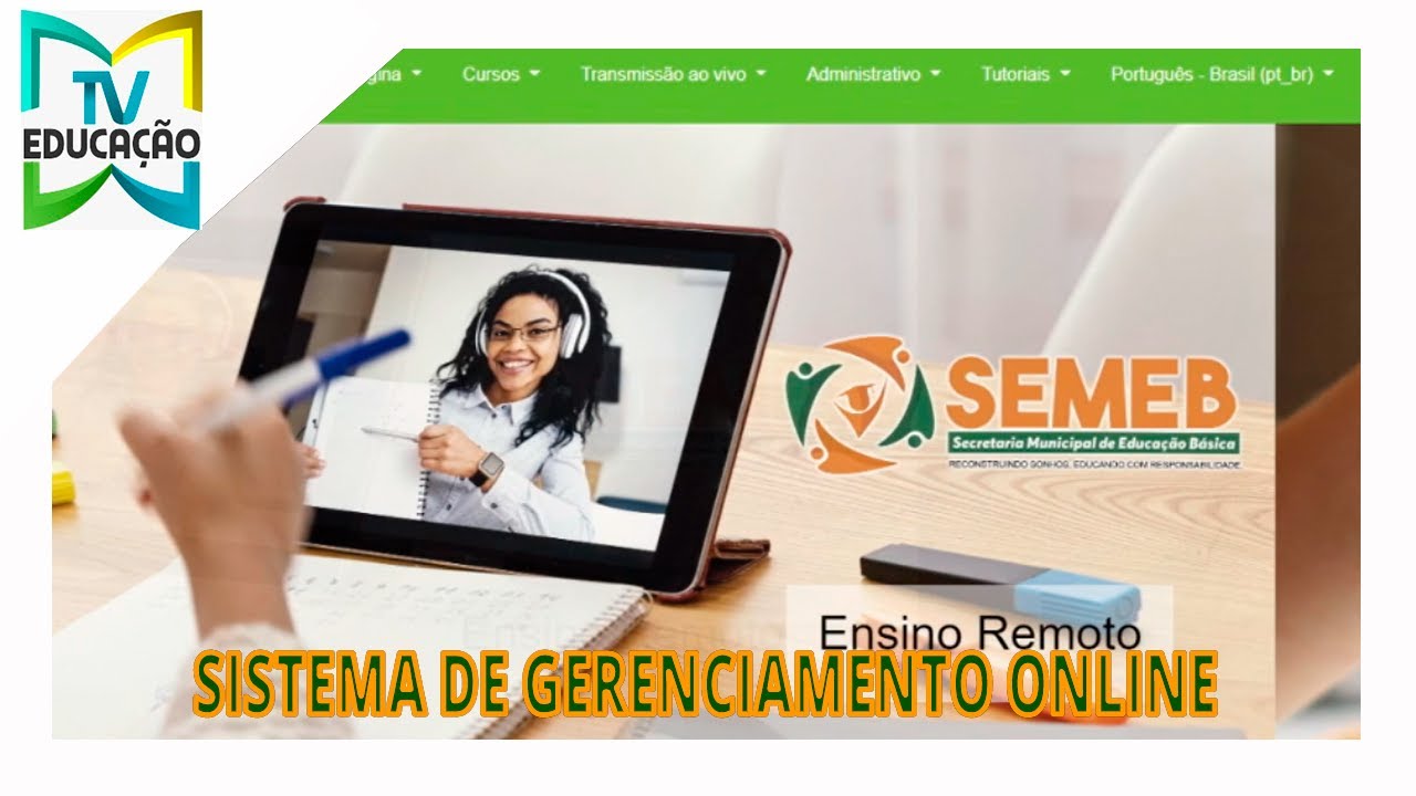 Plataforma Digital para Aulas Remotas | Sistema de Gerenciamento Online ...
