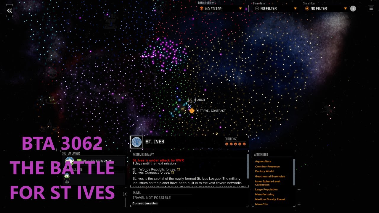 BattleTech Advanced 3062 - Battle For St Ives - YouTube
