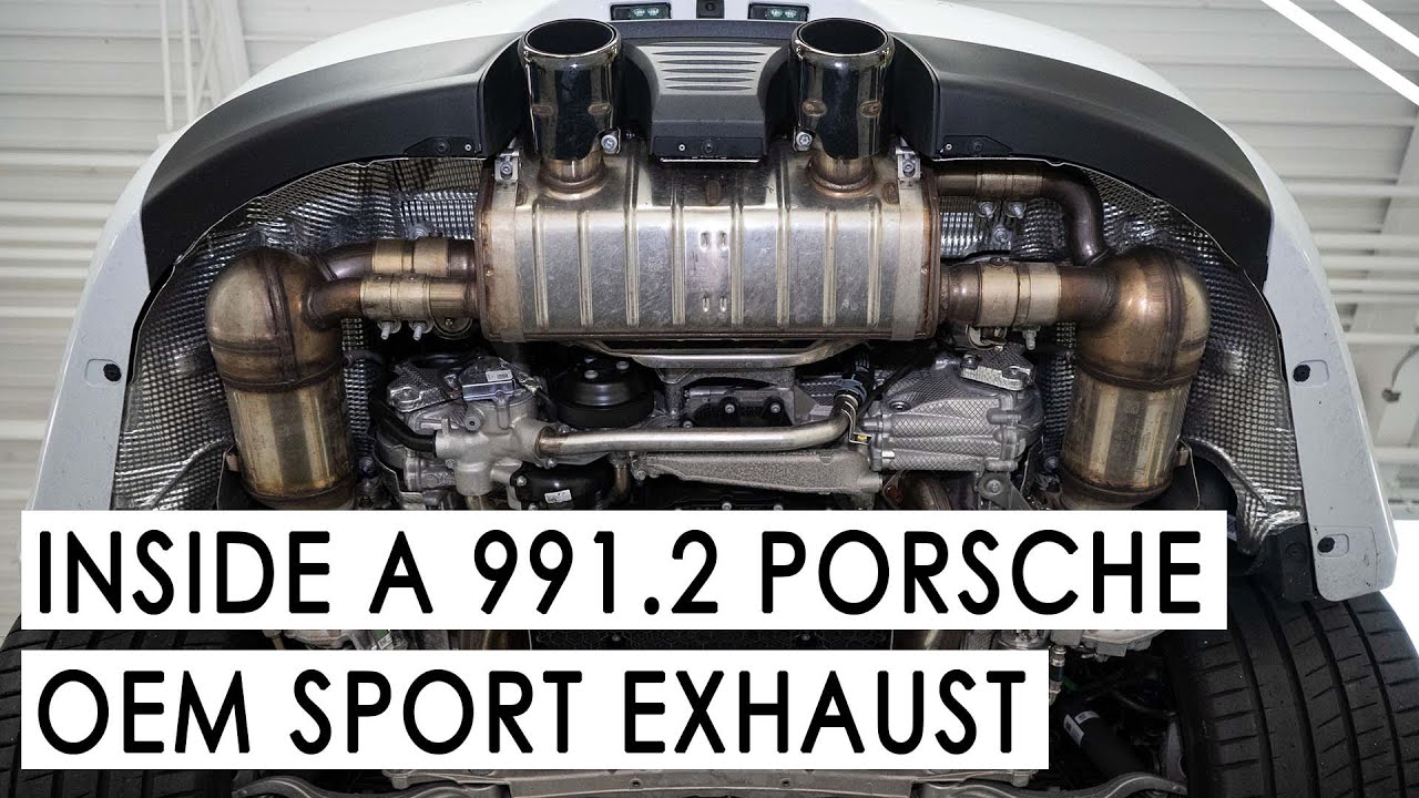 Porsche Carrera 991.2 2017-2019 | How the PSE Muffler Works ...