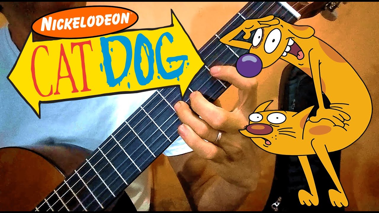 Cat Dog - Intro Opening | Tutorial - Guitarra Melodía - YouTube