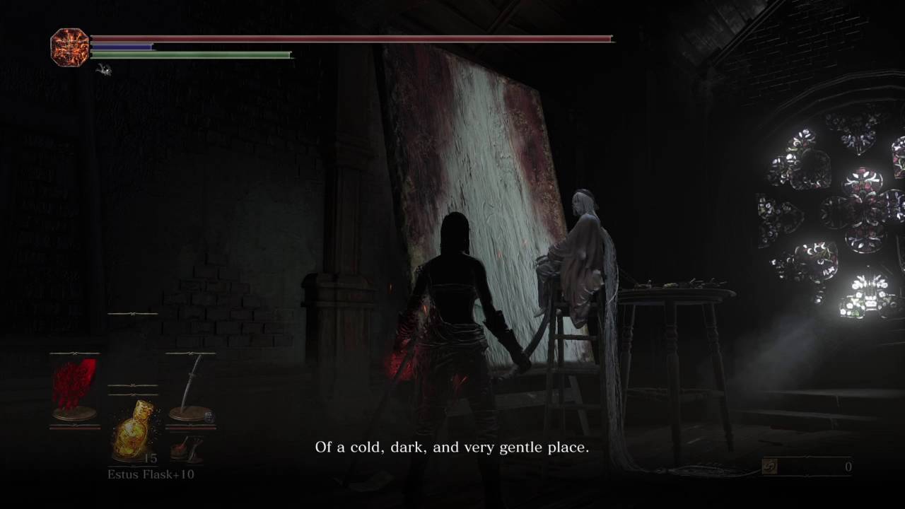 DARK SOULS 3 - Cold, Dark and very Gentle Place - YouTube