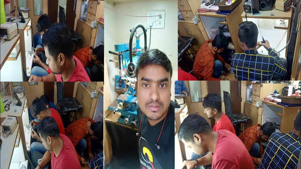 Rajkot Gujarat Soni bazar Bali Design Gold SP Machine - YouTube