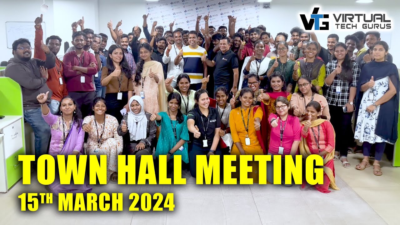 Townhall Meeting | Virtual Tech Gurus | March 2024 - YouTube