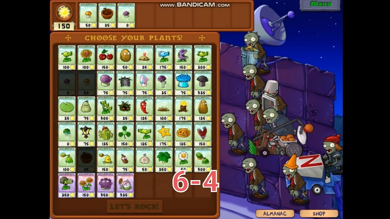 PVZ Remastered: This level are really difficult 6-4(#1) - YouTube