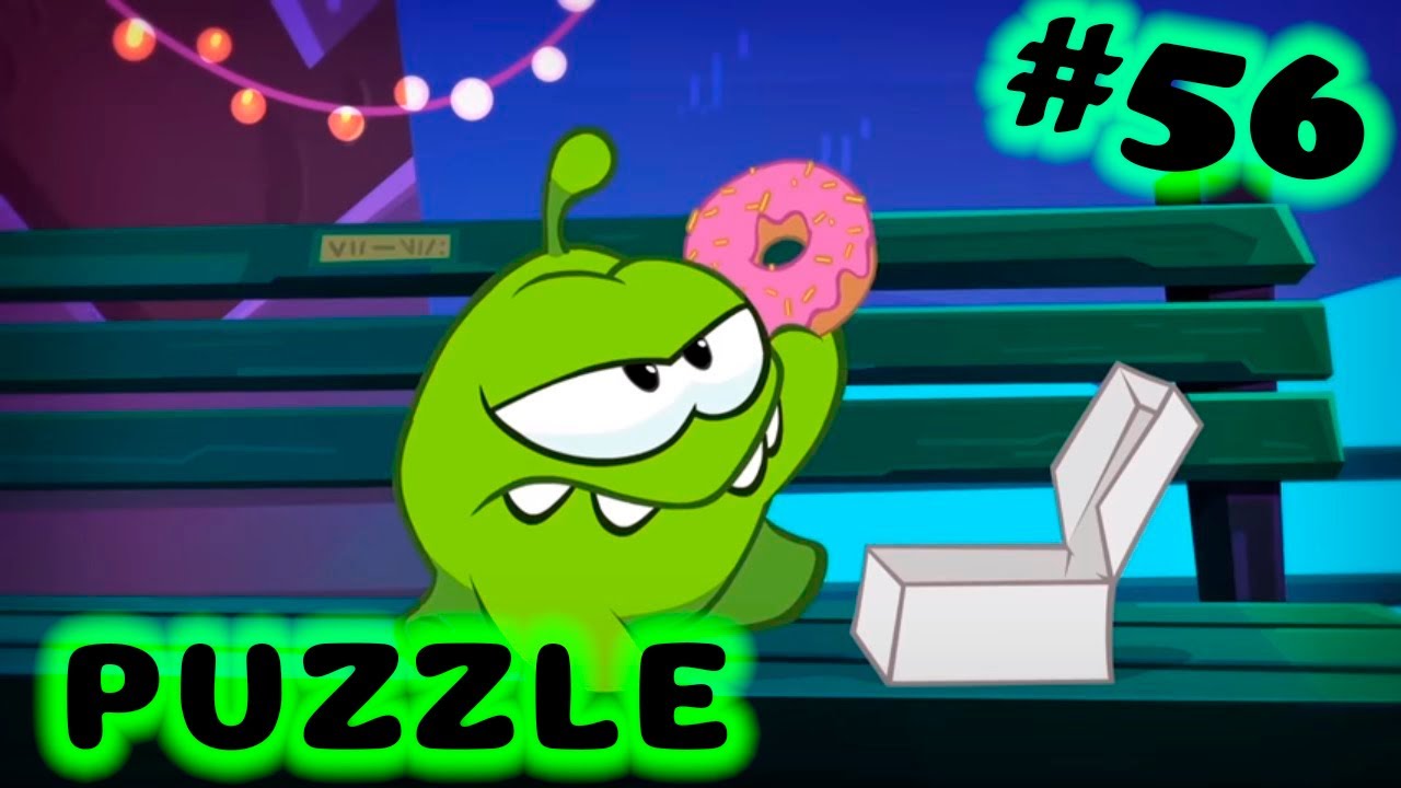 Om Nom , Cut the Rope | Ам-ням | PUZZLE ONLINE - YouTube