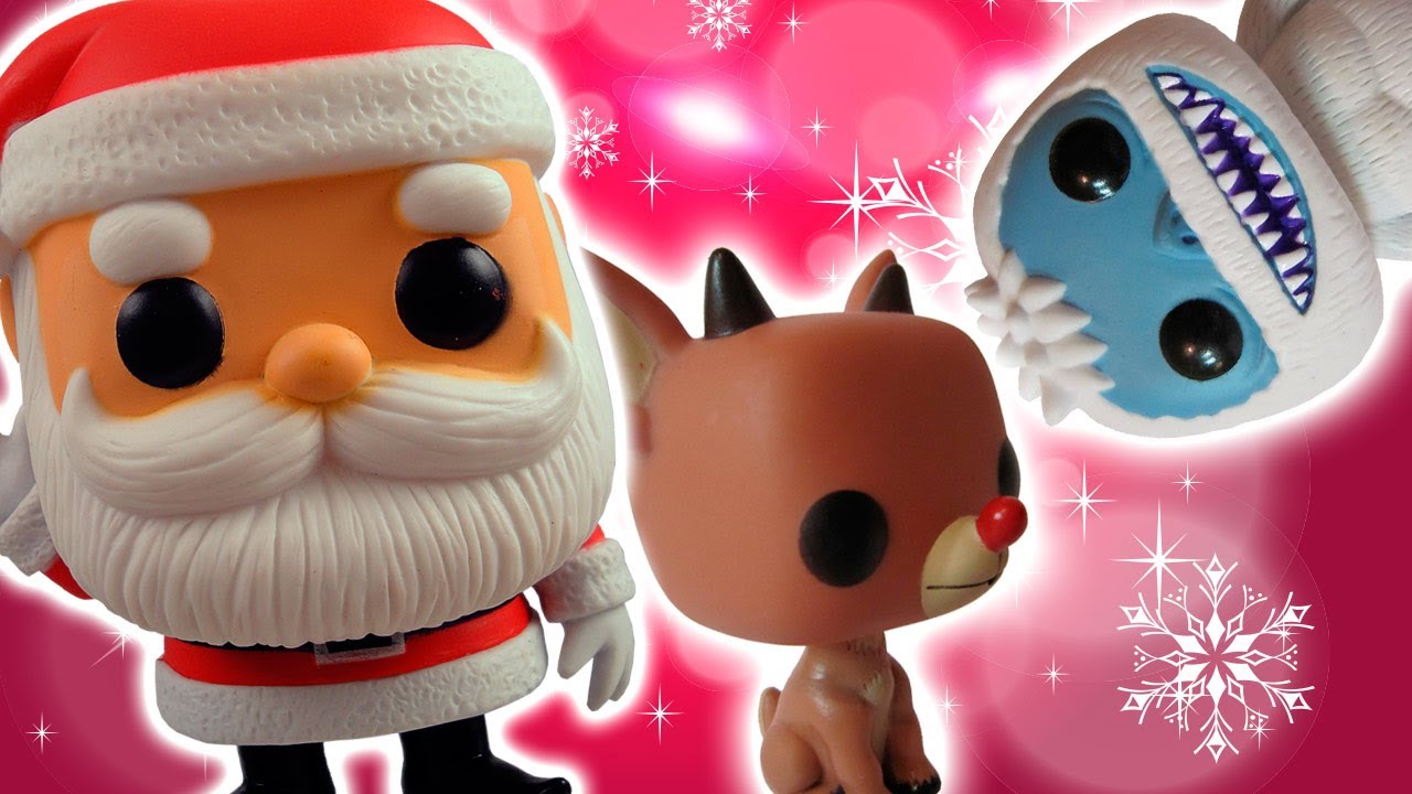 Awesome Toys Rudolph Red Nosed Reindeer Bumble & Santa Claus Funko ...