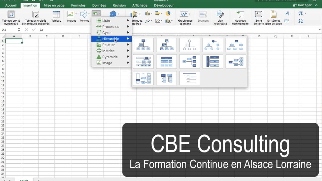 #Apprendre Excel | Présentation de l'interface, bureau Excel - YouTube