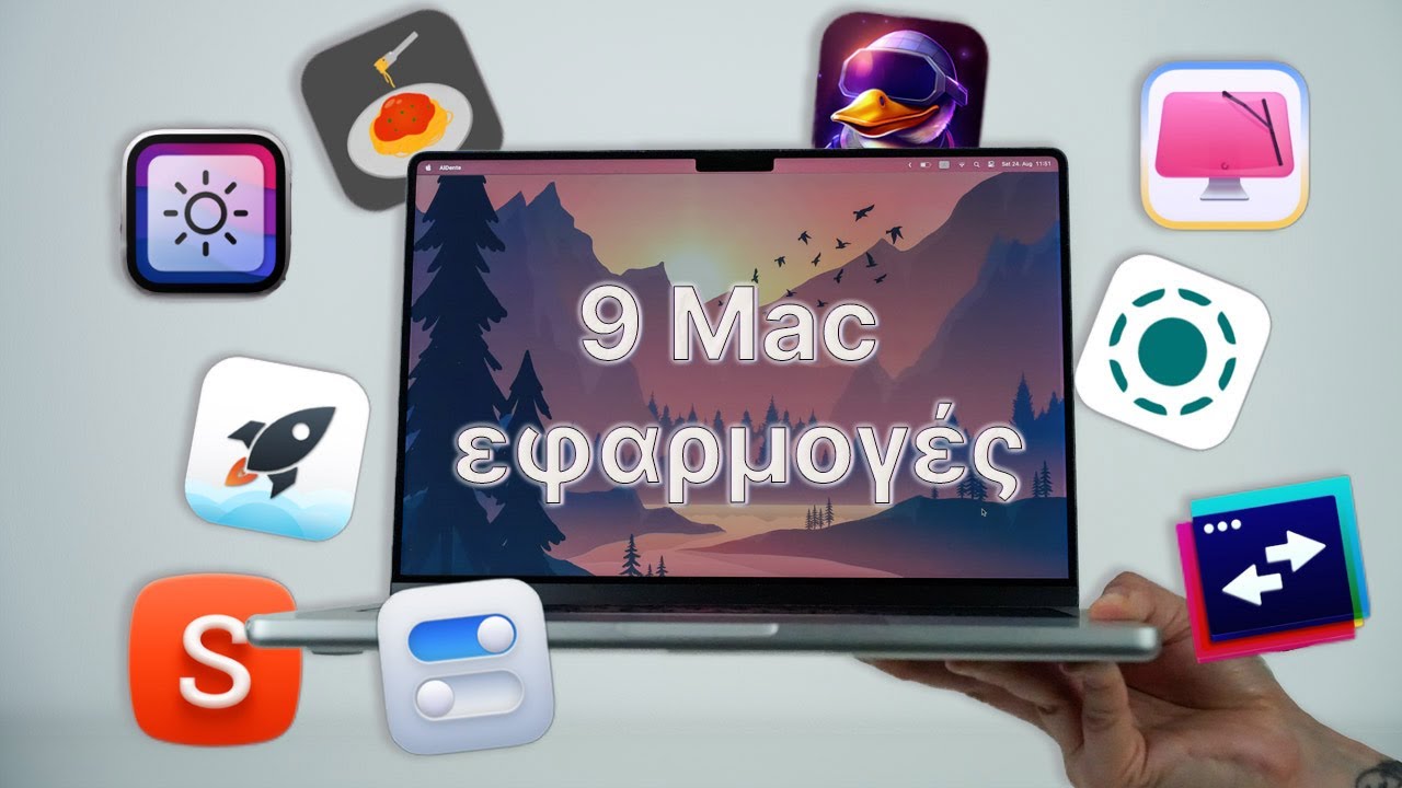 9 Mac εφαρμογές για το 2024 - YouTube