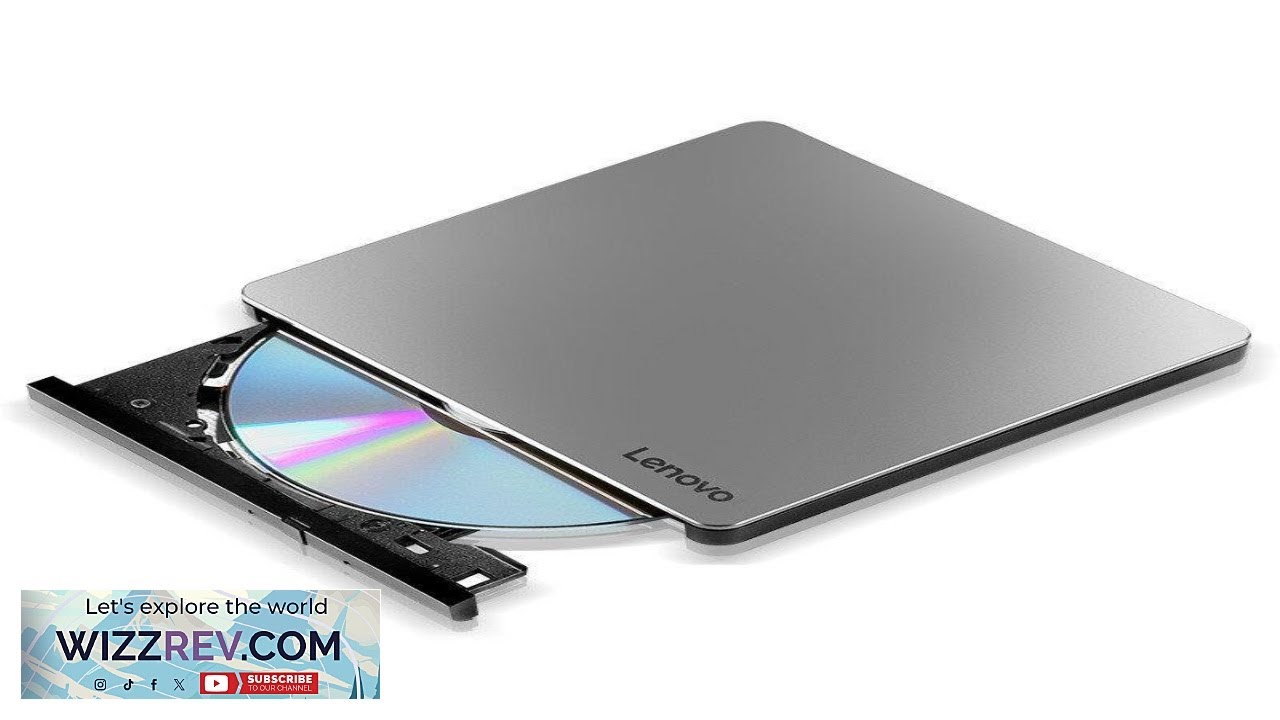Lenovo DB85 External CD/DVD Drive 2-in-1 Type-C+USB CD DVD RW Drive ...