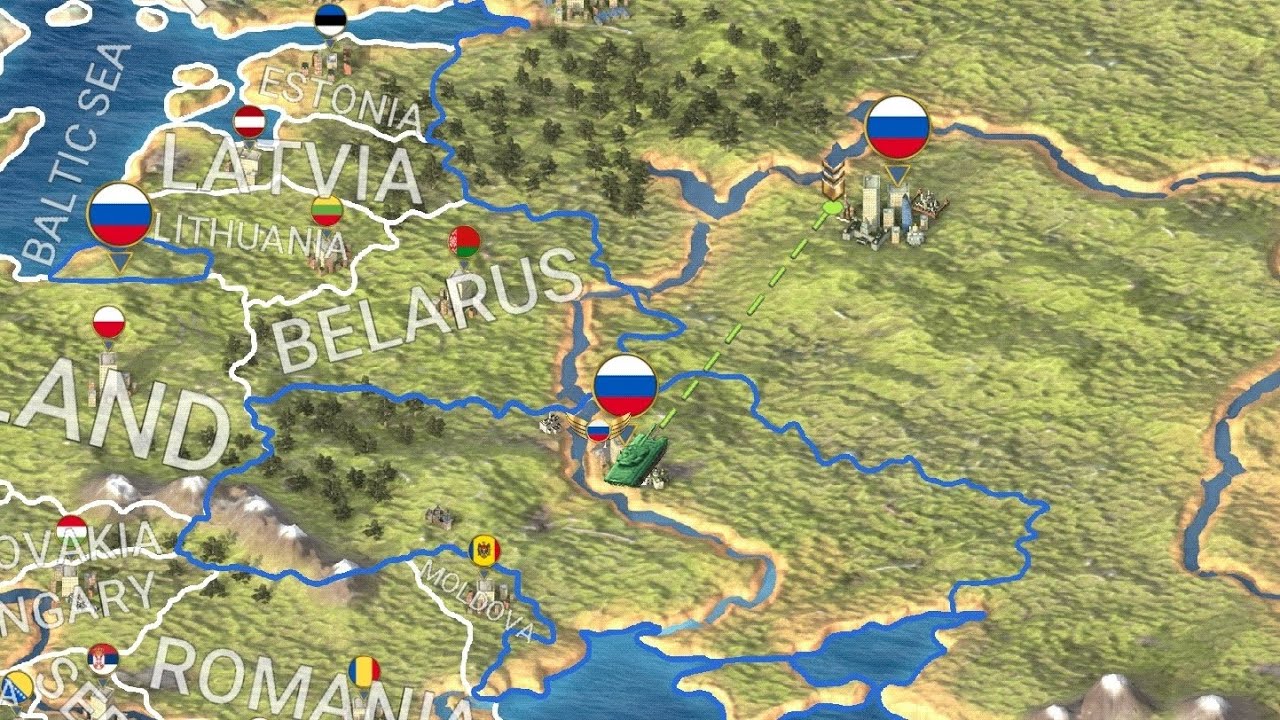 Modern Age 2: President Simulator Russia's invasion of Ukraine - YouTube