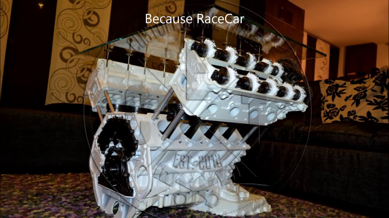 Awesome ideas from Engine Parts by Custom Engine Tables Chair Lamp ...