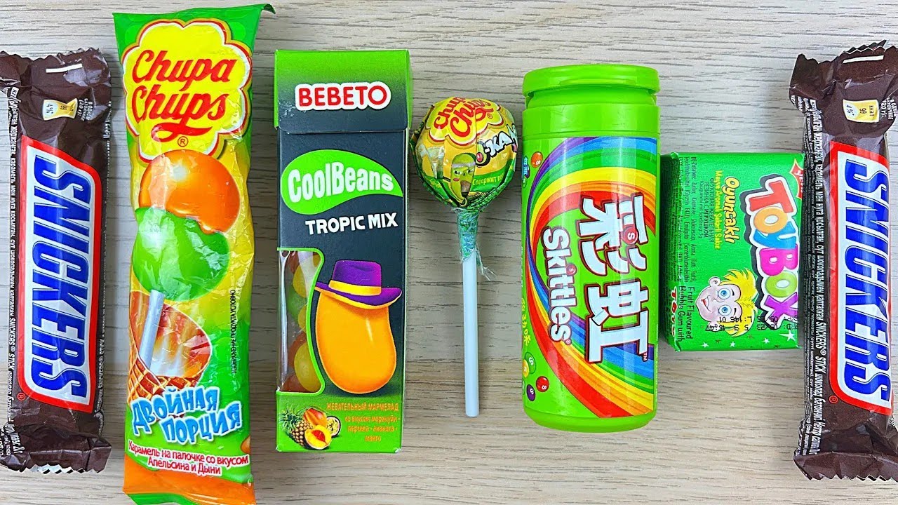 Satisfying Green Dream & Sweet Relaxation #lollipopasmr # ...