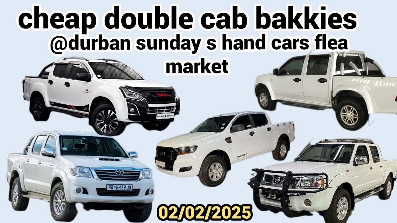 Affordable double cab bakkies in durban sunday second hand cars flea ...