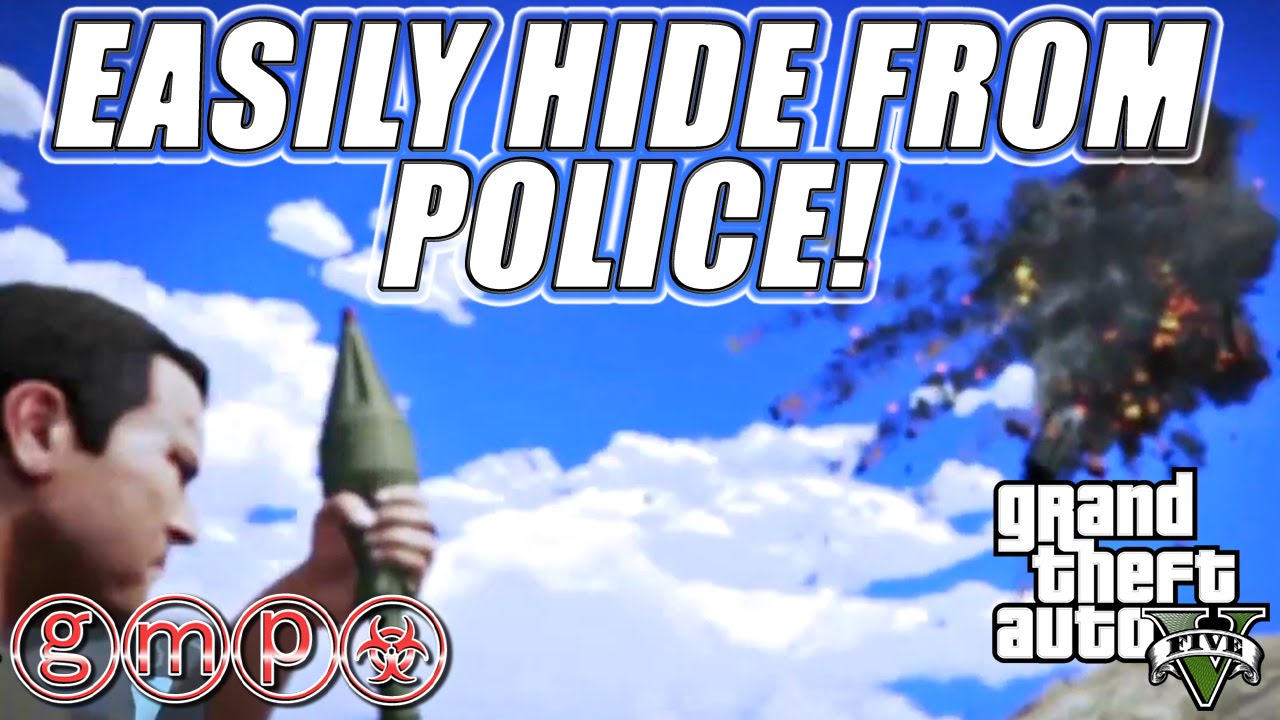 How To Easily Hide From Police (Almost Anywhere) | GTA V (5) GUIDE ...