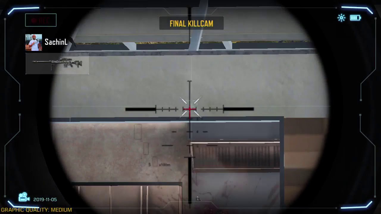 Call Of Duty Mobile Final Kill Cam Sniper Headshot - YouTube