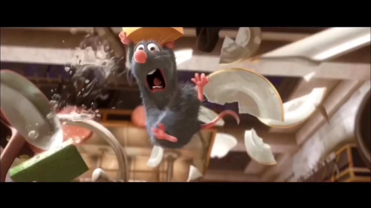 Ratatouille - The Funny Cheese Chase - YouTube