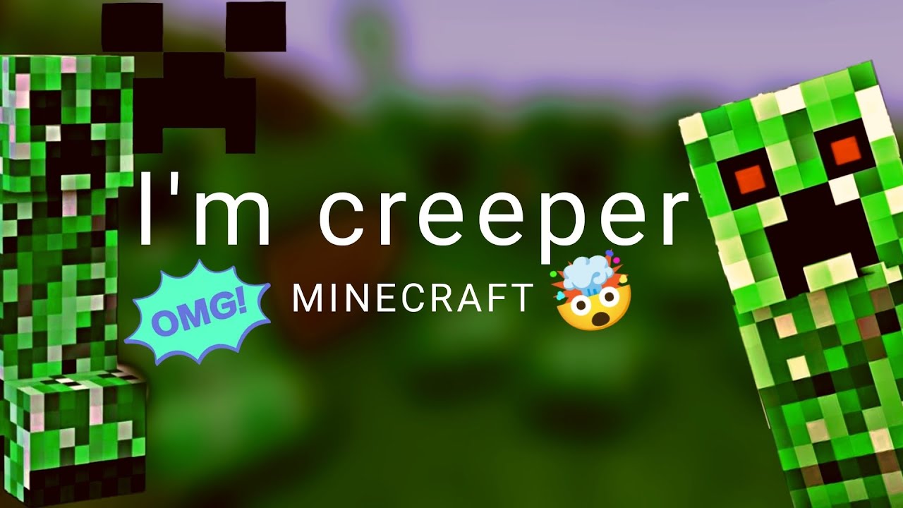 Minecraft, but I am creeper 🤯🤯 #minecraft //x pro tiger - YouTube