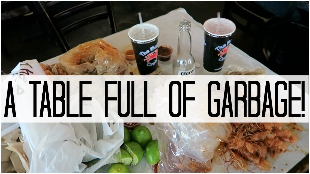 A TABLE FULL OF GARBAGE! - August 17, 2016 - YouTube