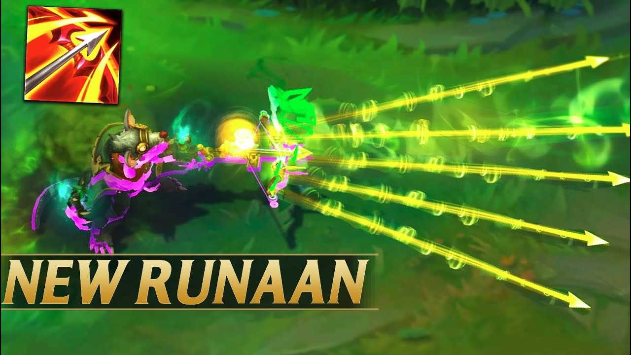 NEW RUNNAN'S HURRICANE PASSIVE CHANGE - League of Legends - YouTube