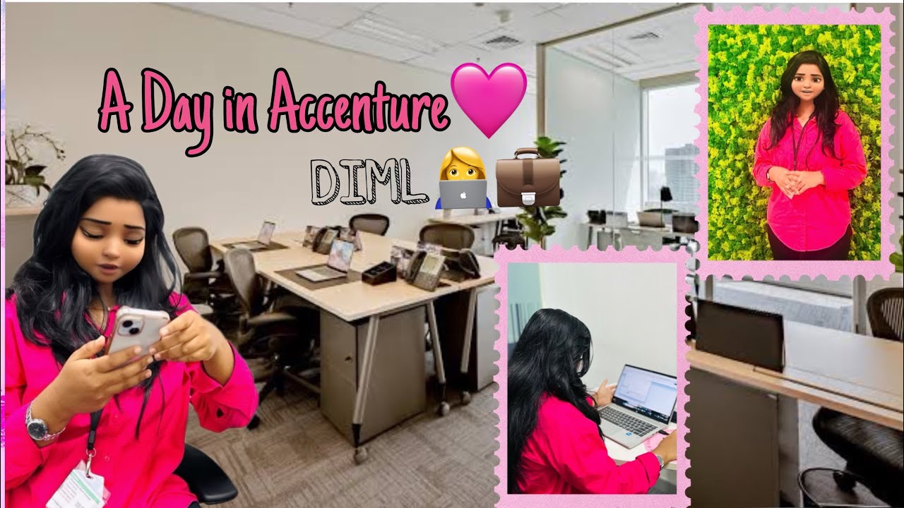 🤍A Day In Accenture as a Software Engineer👩‍💻💼||DIML || Accenture ...