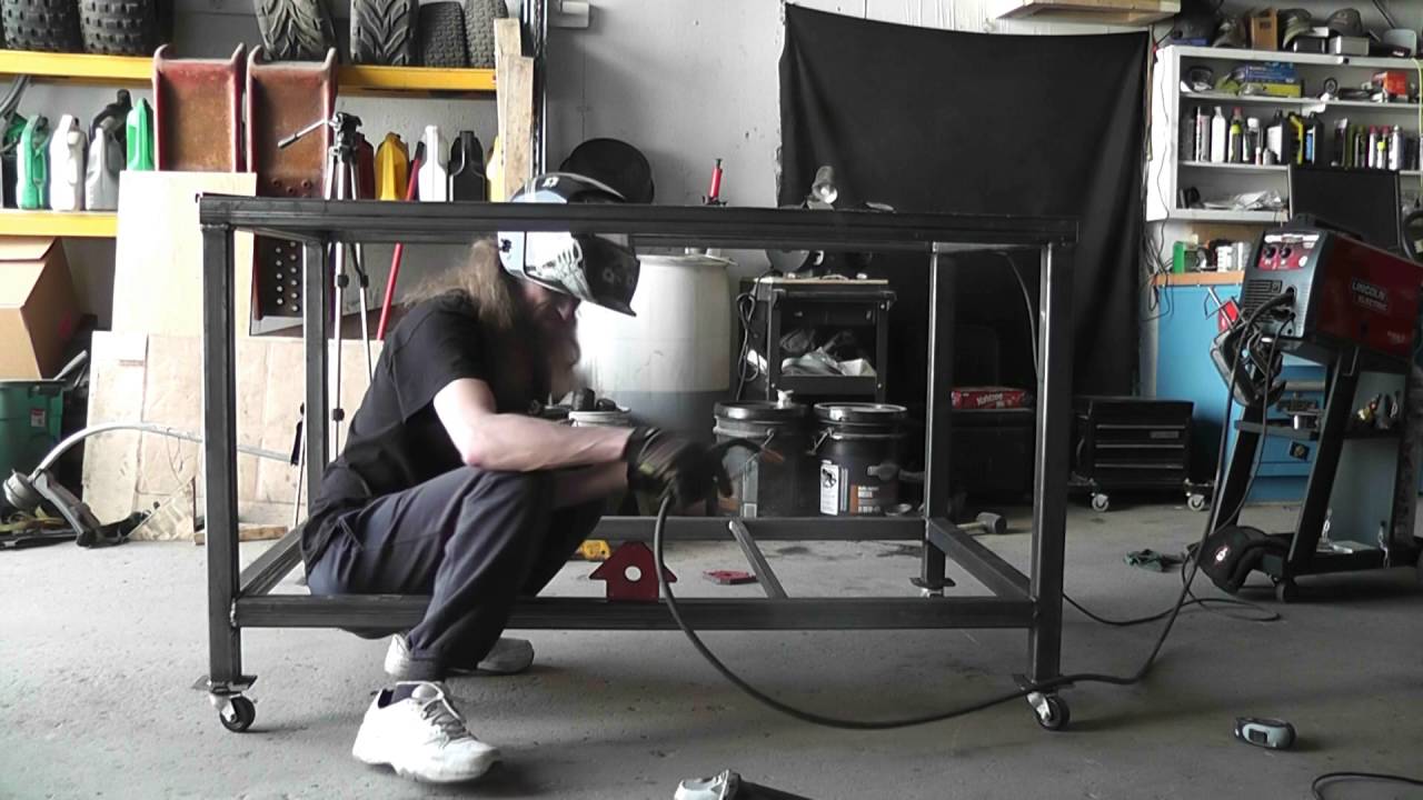 Building a Shop Bench - YouTube