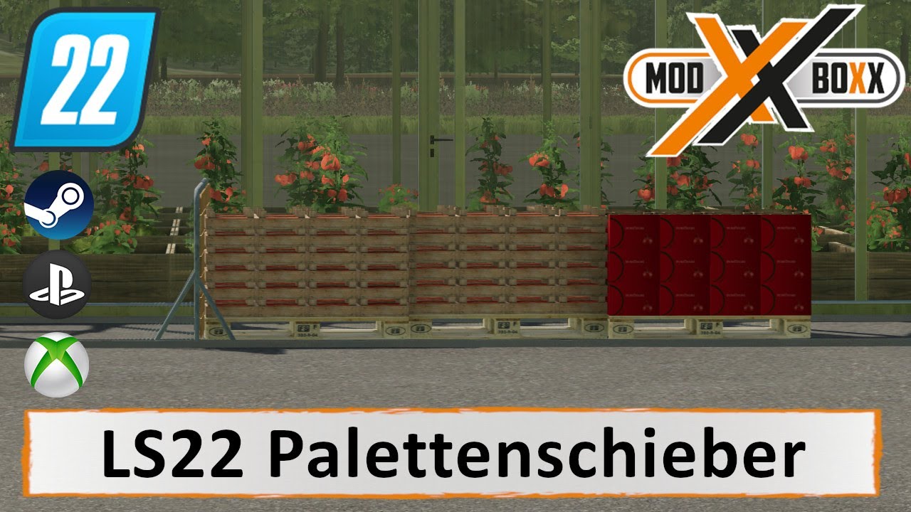 LS22 Mods | Palettenschieber | Landwirtschafts Simulator 22 | - YouTube