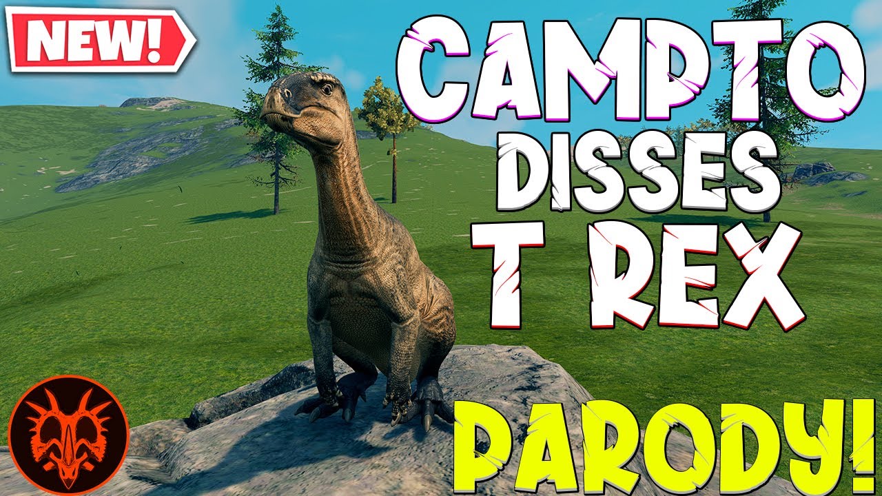 Campto Disses T Rex in Parody Song! (Rap Devil - MGK) - YouTube