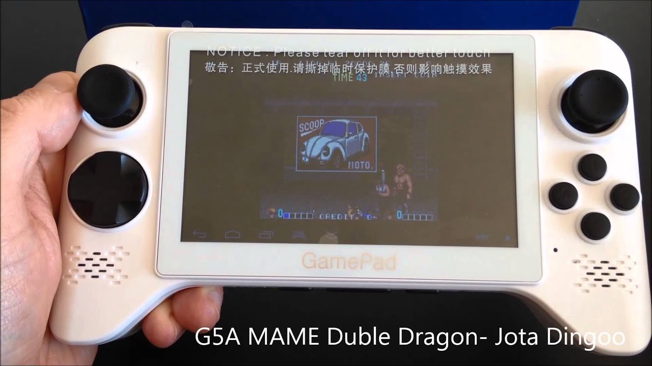 G5A MAME Double Dragon Jota Dingoo - YouTube