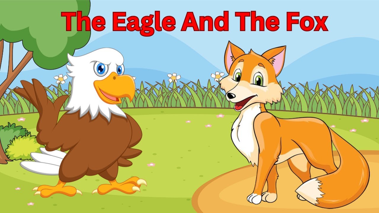 The Eagle and the Fox | Short Moral Stories for Kids | Tiny tales ...