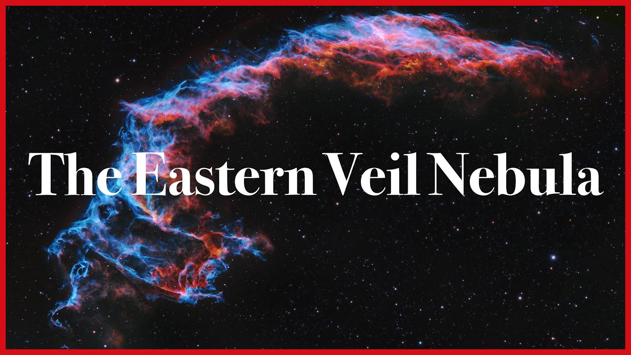 The Eastern Veil Nebula shot from a Bortle 2 location near the Arctic ...