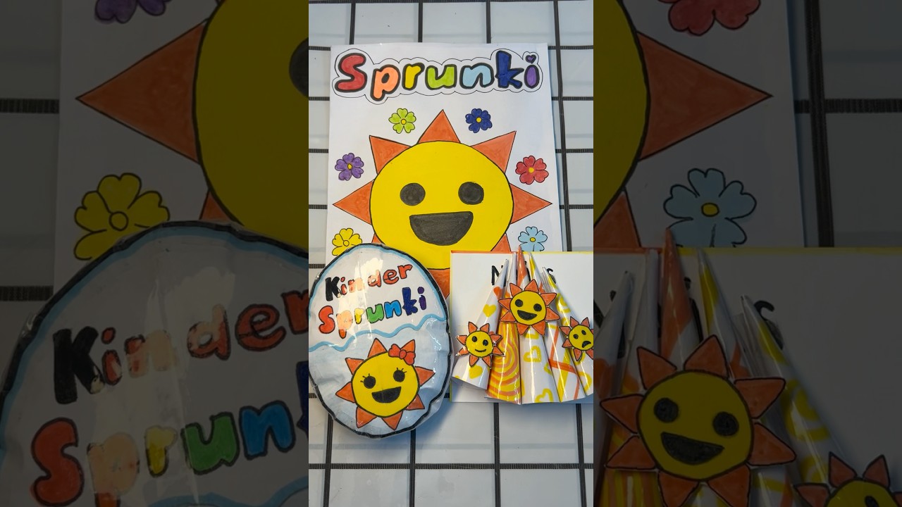 Sprunki mr.sun blind bag | asmr squishy paper#squishy #sprunki # ...