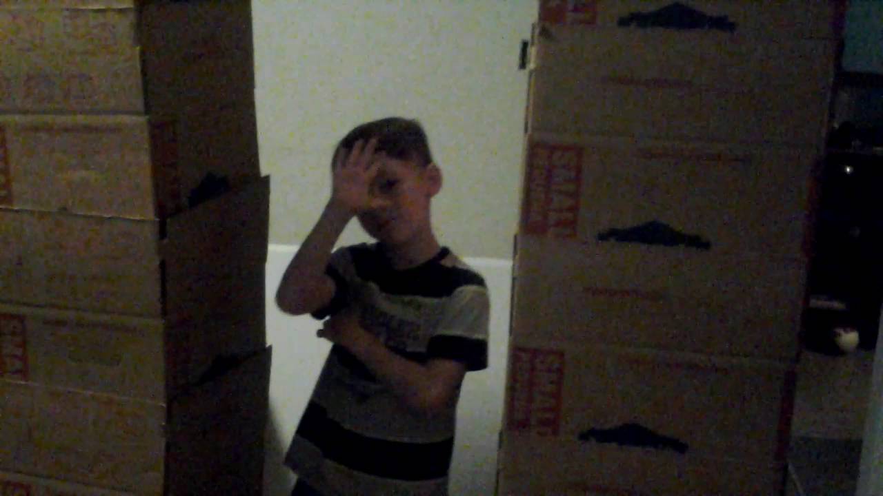 Smashing boxes! FUN kinda, sorta, maybe. - YouTube