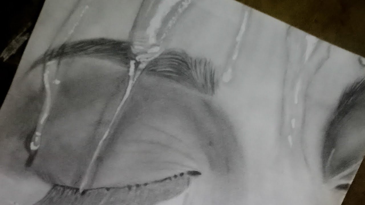 Water effect on face ttutorial part 1 black and white,black and white ...