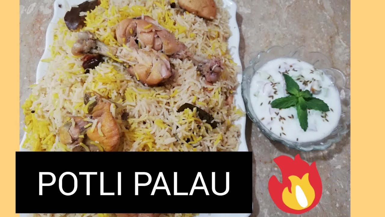 POTLI PALAU || yakhni Palau || recipe by cook book || unique recipe ...